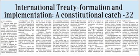 Apurv Agarwal On Linkedin Internstional Investment Treaties Their