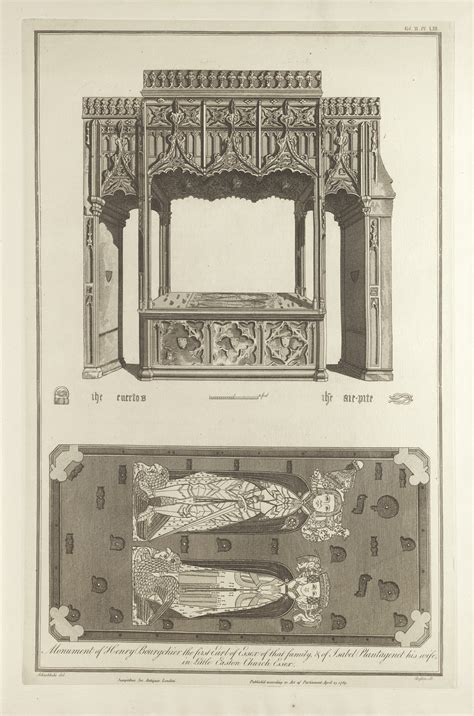 Plate 2 53 Monument Of Henry And Elizabeth Bourchier