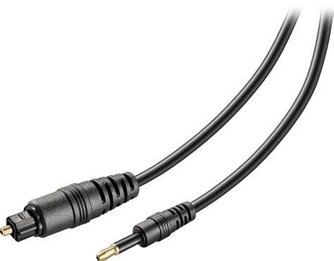 Best Buy: 6' Toslink to mini Toslink Chromecast Audio Optical Cable NS ...