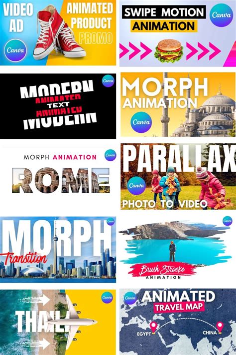 Top Canva Animations Tutorial Animation Tutorial Canvas Learning Motion Graphics Tutorial