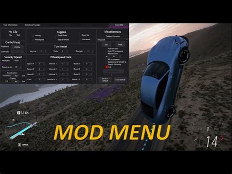Forza Horizon Mod Menu Must Watch Youtube