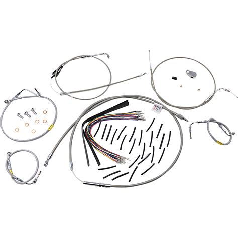 Burly Brand 0662 0584 B30 1296 Control Kit For Early Touring Bikes Wit