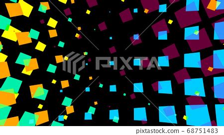 時尚抽像圖形背景素材 插圖素材 68751483 PIXTA圖庫