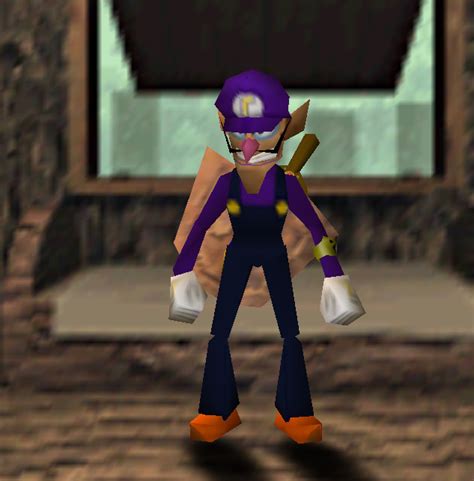 Waluigi Super Mario 64 Ds