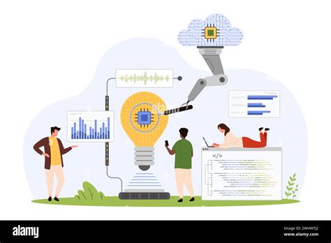 Cloud Analysis Of Digital Project Data Optimization Tiny People With
