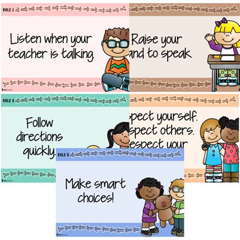 Whole Brain Rule Cards Juguli Top Teacher