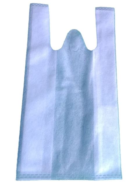 Plain White Non Woven W Cut Bag For Grocery At Rs 130 Kg In Ghatal