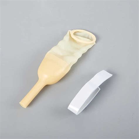 Male External Medical Sterilized Latex Catheter Collector Urine Sleeve