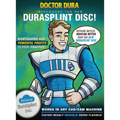 Reliance Durasplint Milling Cad Cam Disc Soft Flexible Nightguard And Splint Material 98 5mm