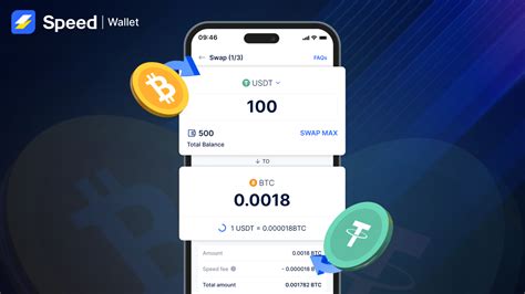 How To Swap Bitcoin For USDT Instantly With Speed Wallet