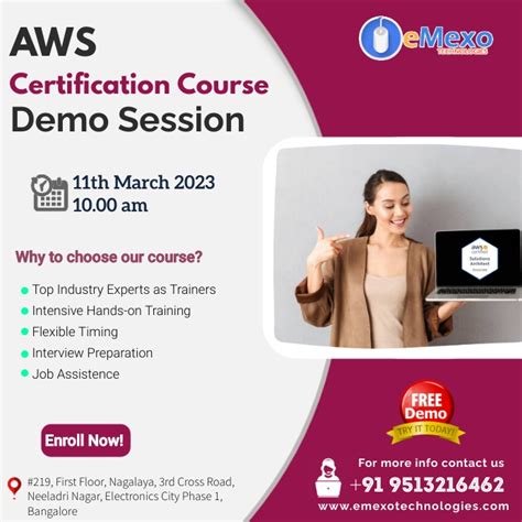 Aws Demo Session March 11th Template Postermywall
