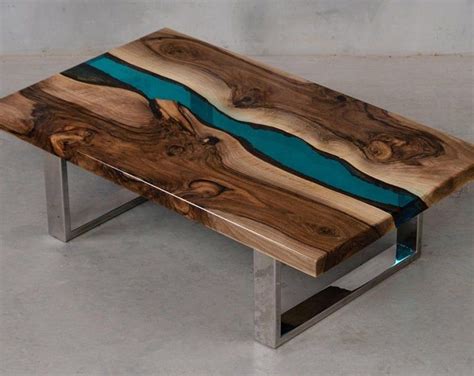 11 Étapes pour fabriquer une Table Rivière en Résine Epoxy Resine