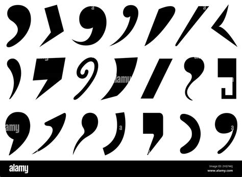 Collection Quotation Mark Cut Out Stock Images Pictures Alamy