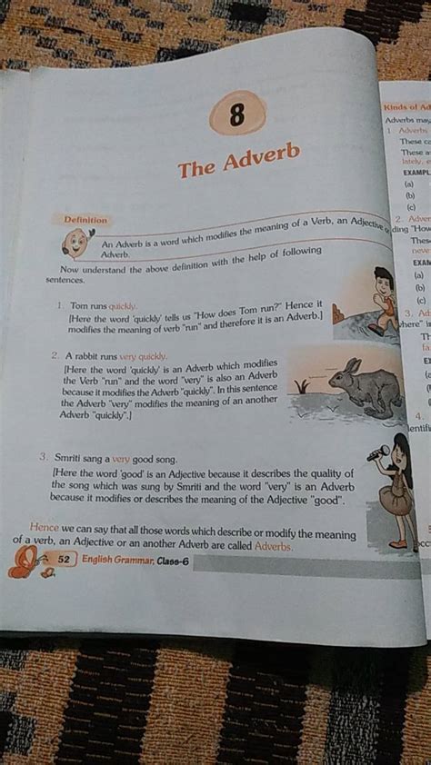 An Adverb Is A Word Which Modifies The Meaning Of A Verb An Adjective A