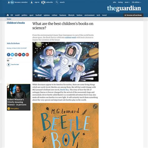 Beetle Boy — M G Leonard