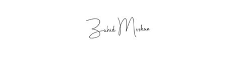 88 Zahid Muskan Name Signature Style Ideas Excellent Online Autograph
