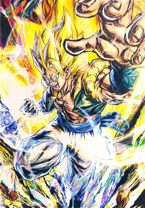 Gogeta Super Saiyajin Personajes De Dragon Ball Dragon Ball Bola De Dragon