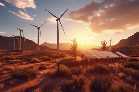 Premium Photo Solar Panels Harnessing Sunlight Clean Energy Source