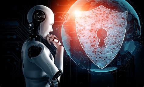 Premium Photo XAI AI Robot Using Cyber Security To Protect