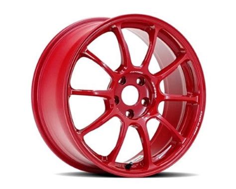 Volk Racing Ze40 18x95 43 5x100 Red Irace Auto Sports