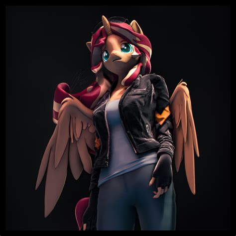 Sfm Mlp Leather By Imafutureguitarhero On Deviantart
