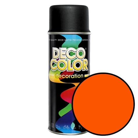 Spray 400ml Ral 3000 Czerwony Ognisty Połysk Decoration Deco Color