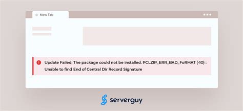 how to fix pclzip err bad format 10 error solve