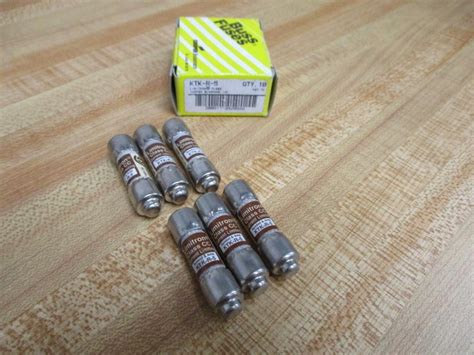 Bussmann Ktk R 5 Limitron Fuse Ktkr5 Cooper Pack Of 6 Tools And Home Improvement