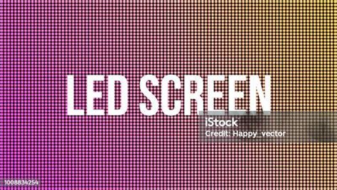 Led 화면 매크로 텍스처 투명 한 배경에 고립의 크리에이 티브 벡터 일러스트 아트 디자인 Rgb 다이오드 완벽 한 패턴입니다