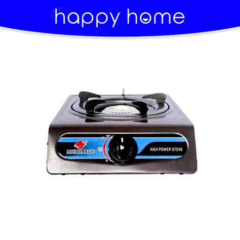 Micromatic Mgs Single Burner Gas Stove With Regulator Shopee