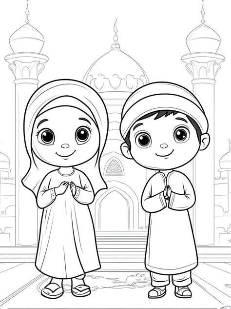 Coloriage Ramadan Avec Des Motifs Traditionnels