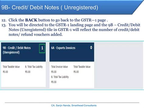 GSTR PPT Filling Step By Step PPTX Business Accounting Finance Business