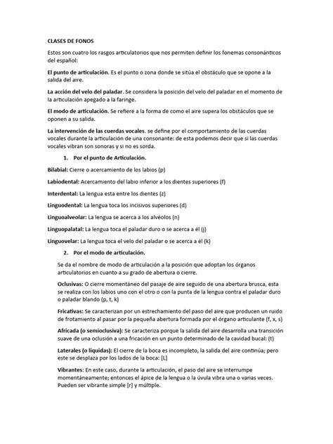 Clases De Fonos Pdf