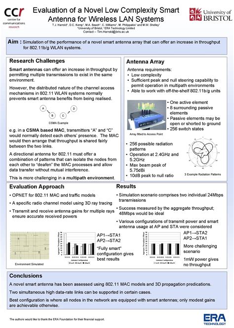 Evaluation Of A Novel Low Complexity Smart Antenna