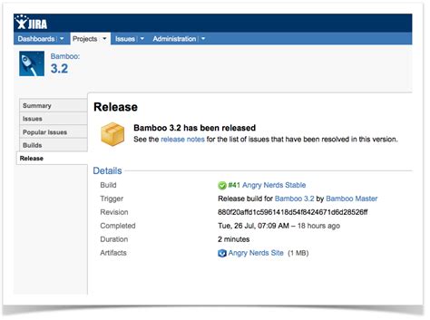 bamboo 3 2 puts the ease in release work life by atlassian