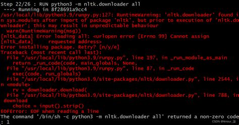 Dockerfile 下载NLTK Data避坑指南 CSDN博客