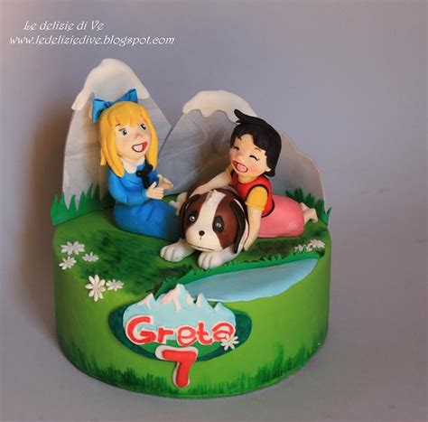 Heidi Cake Topper Decorated Cake By Le Delizie Di Ve Cakesdecor