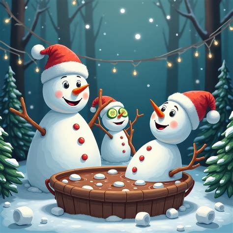 Humoros Hóemberek Funny Snowmen Képeslapok Animált  Ek Videók Megaport Media