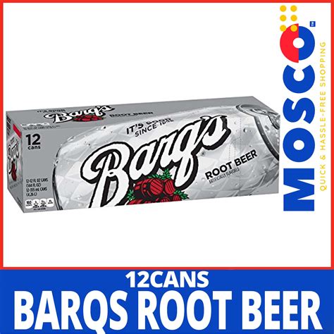 Barqs Root Beer 12 Fluid Ounce Pack Of 12 Original Root Beer