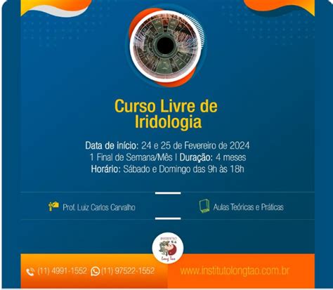 Curso Livre De Iridologia Santo André Sp