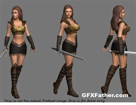 Unity Asset Female Protagonist Character Sprites Gfxfather
