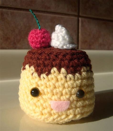 Amigurumi Flan Pattern By Natalia Sibaja Crochet Amigurumi Crochet Patterns