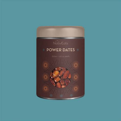 Design Range Of Dates Packagings • Manufacture Glass Clay Packagings