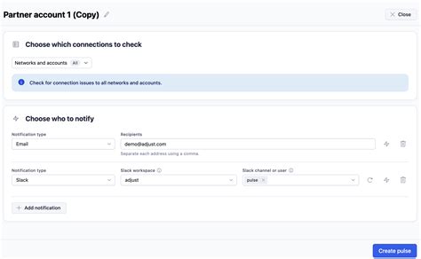 Connection Alerts Adjust Help Center