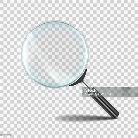 虫眼鏡透明なガラス研究ルーペ3dコンセプトとリアルなズームレンズアイコンベクトル検索ツールシンボル 3dのベクターアート素材や画像を多数ご