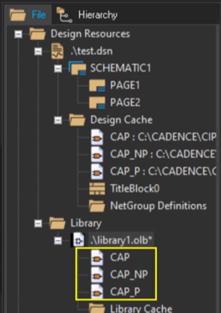 OrCAD Tip Of The Week Copying Parts From Design Cache To A New