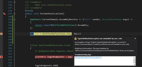 C Cannot Use Static Class When Placing A Static Constructor Stack
