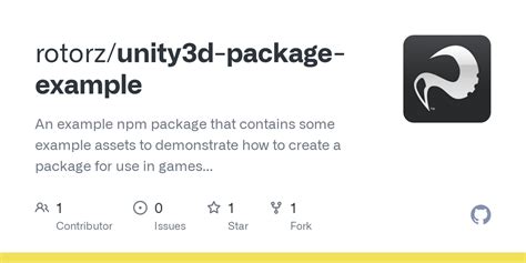 Github Rotorz Unity D Package Example An Example Npm Package That Contains Some Example