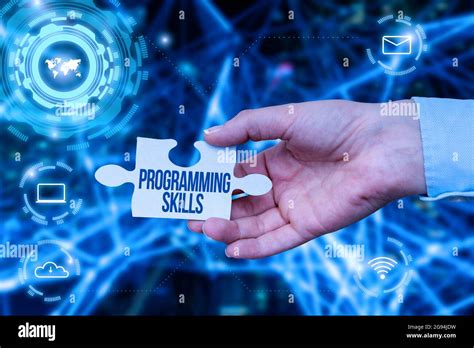 Sign Displaying Programming Skills Word For Skills Vital To Write A Program So Computer Can