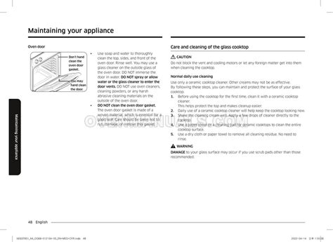 Samsung Ne T Ss Smartthings Range User Manual